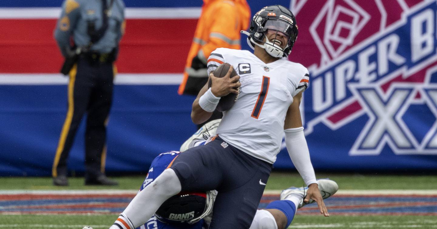 Bears can't find end zone, Daniel Jones in loss to Giants
